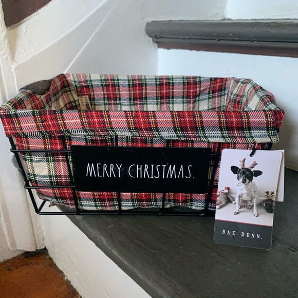Rae Dunn | Accents | Rae Dunn Merry Christmas Basket | Poshmark